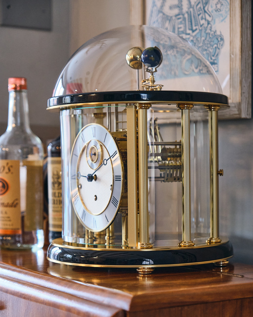 Tellurium Calendar Clock